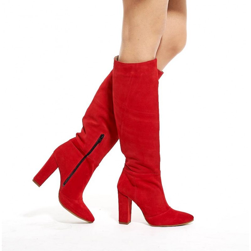 rhea-cizme-rosii-piele-naturala – noi9