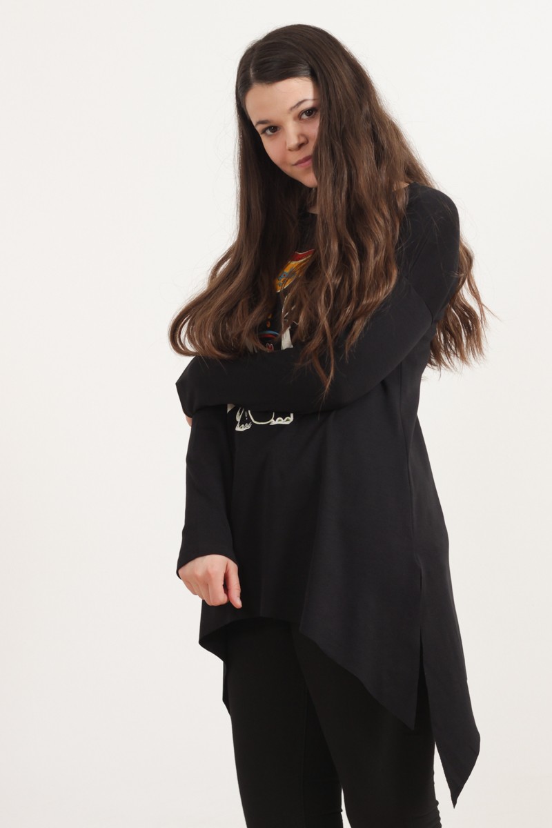 bluza-neagra-in-colturi-imprimeu-elefant-indian (2) – noi9